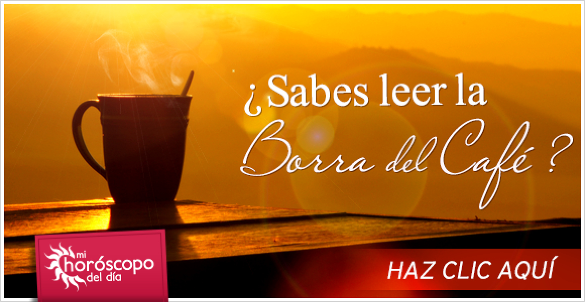 Leer la marca del café para conocer el futuro